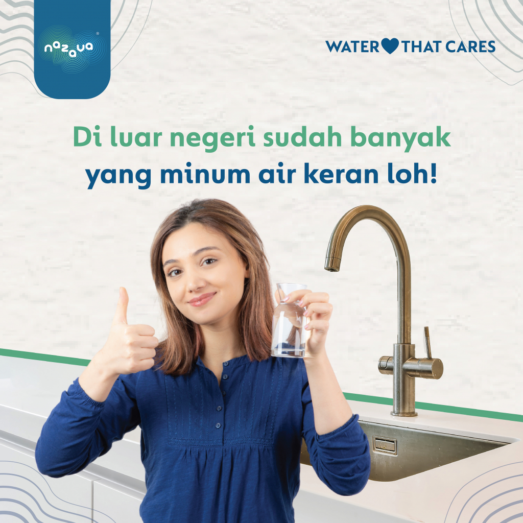 aman minum air keran